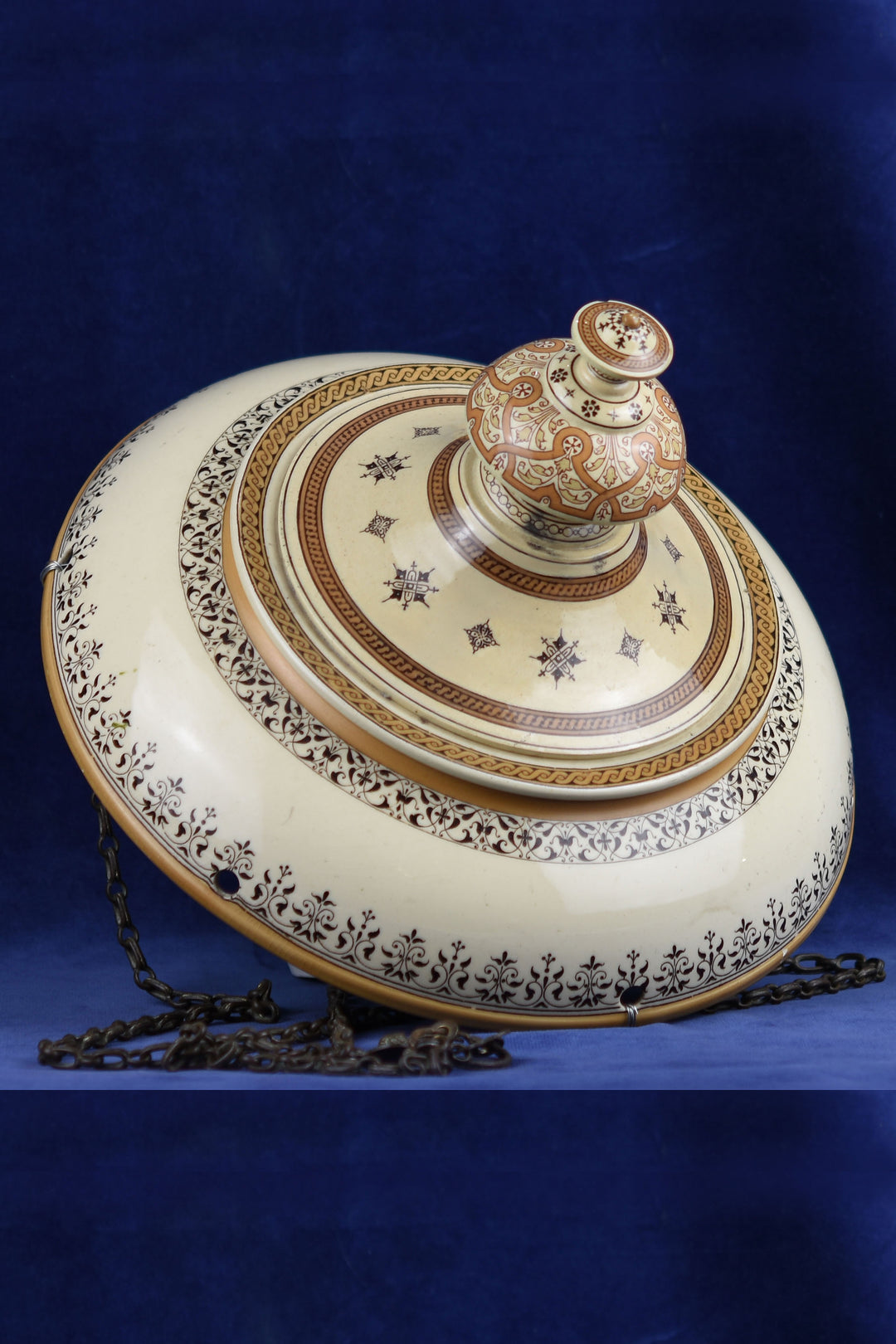 Minton Henri II Ware Hanging Planter Designed by Charles Toft c.1870 ...